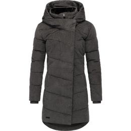 Wintermantel Ragwear "Wintermantel Pavla Cordy YOUMODO", Damen, Gr. XL, grau (stone grau), Obermaterial: 100% Baumwolle CO. Obermaterial: Futter: 100% Polyester PES. 100% Polyester PES., M&auml;ntel Wintermantel