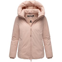 Winterjacke Navahoo "Winterjacke Bl&uuml;tenlicht 14", Damen, Gr. XL, rosa (light peach), Obermaterial: 100% Polyester PES. Obermaterial: Futter: 100% Polyester PES. 100% Polyester PES., Jacken Winterjacke