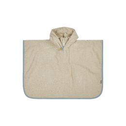 Kapuzenhandtuch Sterntaler "Badeponcho DINO Rexi", beige, 1 Stk., Frottee, Handt&uuml;cher, Kapuzenhandtuch