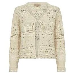 Cardigan soyaconcept "Soya Concept Cardigan SC-PERRY 6", Damen, Gr. XXL, 1620 cream, Obermaterial: 50% Baumwolle, 50% Polyacryl, Strickjacken