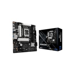 Asrock Mainboard "B860M-X", ohne farbbezeichnung, B:5,8cm H:29,8cm T:26,5cm, Mainboards, Mainboard