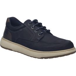 Sneaker Josef Seibel "Clayton 01, dunkelblau", Herren, Gr. 40, blau (dunkelblau), Obermaterial: 100% Rindsleder Leather cow., Schuhe Sneaker