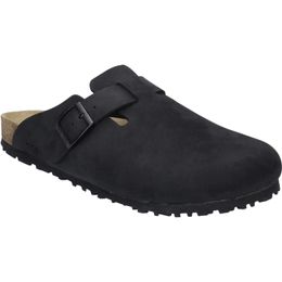 Clog Josef Seibel "Josef 04, schwarz", Herren, Gr. 48, schwarz, Obermaterial: 100% Rindsleder Leather cow., Schuhe Clog
