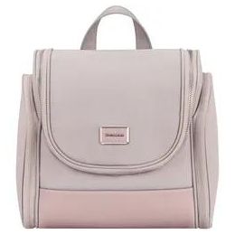 Kulturbeutel Samsonite "IMAGE Hanging Toilet Kit", Gr. B/H/T: 21cm x 23cm x 10cm, rosa (rose), Nylon, Polyurethan, Taschen Kulturbeutel, Kulturtasche Wash Bag Beauty Case Aufh&auml;ngung