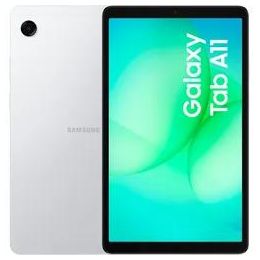 Samsung Tablet "Galaxy Tab A11", Energieeffizienz: C (A-G), silber, 128 GB, ohne eSIM, Tablets_EBookReader