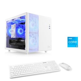 CSL PC "Cube V24141", wei&szlig;, Microsoft Windows 11 Home (64 Bit), 16 GB RAM 500 GB SSD, Desktop-PCs, PC