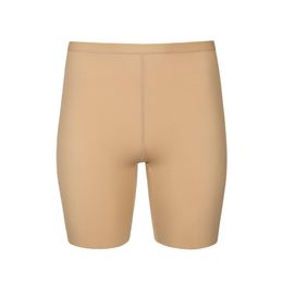 High-Waist-Slip LISCA "Clean Cut Damen High waist Slip Maya", Damen, Gr. L, beige (powder beige), Obermaterial: 67% Polyamid PA. 33% Elasthan EL., Unterhosen High-Waist-Slip