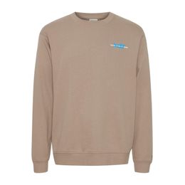 !Solid Longpullover SOLID "Sweatshirt SDEmanuel", Herren, Gr. XXL, beige (desert taupe), Obermaterial: 100% Baumwolle CO., Sweatshirts Longpullover