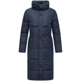 Wintermantel Navahoo "Steppmantel Der Wahnsinn 14", Damen, Gr. 3XL, blau (navy), Obermaterial: 100% Polyester Pol. recyc.. Obermaterial: Futter: 100% Polyester PES. 100% Polyester Pol. recyc.., M&auml;ntel Wintermantel