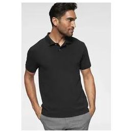 Poloshirt Tom Tailor "Basic", Herren, Gr. XL, schwarz, Piqu&eacute;, Obermaterial: 100% Baumwolle, unifarben, normal, Flachstrickb&uuml;ndchen, Shirts, Baumwoll-Piqu&eacute;