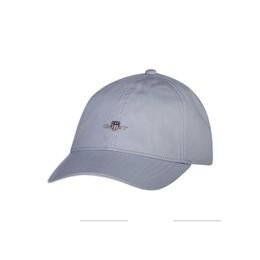 Snapback Cap Gant "Cap Shield Cotton Twill Cap", Herren, blau (hellblau), Obermaterial: 100% Baumwolle CO., Caps Snapback Cap