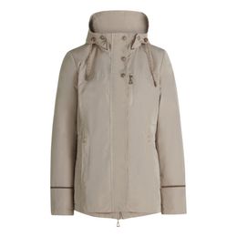 Sommerjacke Gil Bret "Sommerjacke mit Kapuze", Damen, Gr. 46, beige (powder pearl), Obermaterial: 100% Polyester PES., Jacken Sommerjacke