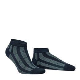 Sneakersocken Hudson "Sneaker Pin", Herren, Gr. 43-46, blau (marine 0335), Obermaterial: 75% Baumwolle CO. 23% Polyamid PA. 2% Elasthan EL., Socken Sneakersocken