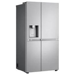 LG Side-by-Side "GSLE91MBAB", Energieeffizienz: B (A-G), metal sorbet, B:91,3cm H:179cm T:73,1cm, K&uuml;hlschr&auml;nke, Eis-, Crushed Ice- und Wasserspender, Total No Frost