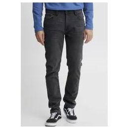 Blend Slim-fit-Jeans "Twister Multiflex", Herren, Gr. 36, L&auml;nge 34, grau, Denim/Jeans, Obermaterial: 81% Baumwolle, 17% Polyester, 2% Elasthan, Abriebeffekte, schmal, Jeans Slim-fit-Jeans