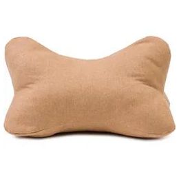 G&ouml;zze Nackenrolle G&Ouml;ZZE "Darco" Gr. 1, braun (caramel), B:25cm L:40cm, Polyester, Funktionskissen, Nackenrolle