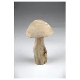 Dekoobjekt AM Design "Dekofigur aus Holz", braun, B:9cm H:15cm, Holzwerkstoff, Dekofiguren, 2er Set, BxH: 9x15 cm