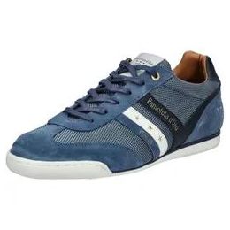 Pantofola d'Oro Sneaker PANTOFOLA D ́ORO "Pantofola d'Oro Halbschuhe Veloursleder", Herren, Gr. 40, blau, Veloursleder, Schuhe Sneaker