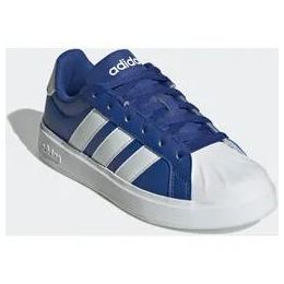 Sneaker Adidas SPORTSWEAR "STREETTALK", M&auml;dchen, Gr. 36, royal blau, ftwr wei&szlig;, grau two, Synthetik, Schuhe Sneaker, inspiriert vom Design des Adidas superstar, f&uuml;r Kinder & Jugendliche