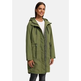 Outdoorjacke Marikoo "Marikoo Megumii Damen &Uuml;bergangsjacke N017", Damen, Gr. XL, gr&uuml;n (olive), Obermaterial: 100% Polyester PES., Jacken Outdoorjacke
