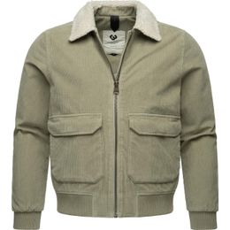 Cordjacke Ragwear "Cordjacke Aviss", Herren, Gr. XXL, gr&uuml;n (dusty olive), Obermaterial: 100% Baumwolle CO. Obermaterial: Futter: 100% Polyester PES. 100% Polyester PES., Jacken Cordjacke