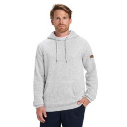 Kapuzensweatshirt Quiksilver "Keller", Damen, Gr. S, light grau heather, Obermaterial: 100% Microfaser;, Sweatshirts Kapuzensweatshirt