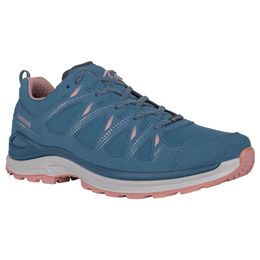 Wanderschuh Lowa "INNOX EVO II GTX WS", Damen, Gr. 37, stahlblau, altrosa, Textil, Schuhe Wanderschuh, wasserdicht, winddicht,atmungsaktiv dank GORE-TEX Membrane