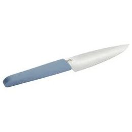 Universalk&uuml;chenmesser Woll "Cutting Edge", blau, Klingenl&auml;nge 12cm, Edelstahl, Kunststoff, Kochmesser, aus deutschem Edelstahl gem&auml;&szlig; DIN 1.4116