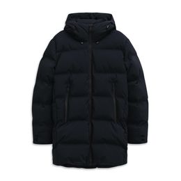 Parka Bugatti "Rainseries", Herren, Gr. 60, 390, marine, 100% Polyester, unifarben, regular fit, gerader Abschluss, Jacken Parka, wasserdicht, atmungsaktiv und mit Kapuze