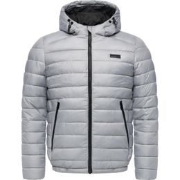 Steppjacke Ragwear "Steppjacke Vellos YOUMODO", Herren, Gr. M, grau (light grau), Obermaterial: 100% Polyester PES. Obermaterial: Futter: 100% Polyester PES. 100% Polyester PES., Jacken Steppjacke