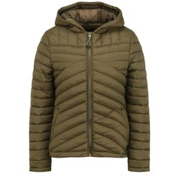 Steppjacke oxmo "Steppjacke OXQuella", Damen, Gr. S, gr&uuml;n (ivy gr&uuml;n), Obermaterial: 100% Nylon NY., Jacken Steppjacke