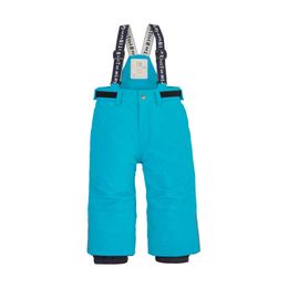 Skihose "FISW 33 MNS SKI PNTS", M&auml;dchen, Gr. 98/104, Normalgr&ouml;&szlig;en, gr&uuml;n (mint), Obermaterial: 100% Polyester;Futter: 100% Polyester;F&uuml;llung: 100% Polyester, FIRST INSTINCT BY Killtec, Hosen Skihose, Wasserdichte Funktionshose mit Fleece, Schneefang und Grow-Up-Funktion