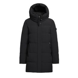 Steppjacke Khujo "Steppjacke Lola-YM", Damen, Gr. S, schwarz, Obermaterial: 90% Polyester PES. 10% Elasthan EL. Obermaterial: Futter: 100% Nylon NY. 100% Polyester PES., Jacken Steppjacke