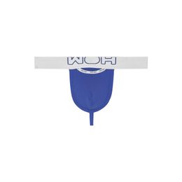 String WOH "String Sexy Fun G-String 1er Pack", Herren, Gr. XXL, blau, Obermaterial: 95% Baumwolle CO. 5% Elasthan EL., Unterhosen String