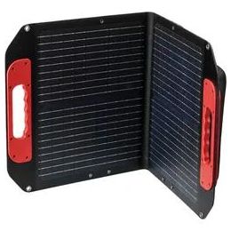Solar Powerbank Einhell "Solar panel 40W", rot, schwarz, B:410mm H:73mm T:390mm, Akkumulatoren