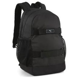 Rucksack Puma "DECK BACKPACK", schwarz (Puma schwarz), Rucks&auml;cke, Netz, Obermaterial: 100% Polyester, unifarben, Rucksack, f&uuml;r urbanen Lifestyle, mit mehreren Taschen, weich gef&uuml;ttertes Fach