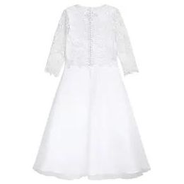 Partykleid DANAMADE "DANAMADE Dress Kommunionkleid", M&auml;dchen, Gr. 152, EURO, wei&szlig;, Obermaterial: 100% Polyester. Futter: 100% Polyester, Kleider Partykleid
