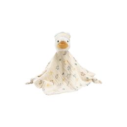 Schmusetuch Sterntaler "Schmusetuch L ENTE Edda", Baby, beige (ecru), Obermaterial: 100% Polyester PES., Schnuffelt&uuml;cher Schmusetuch