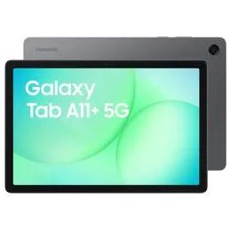 Samsung Tablet "Galaxy Tab A11+", Energieeffizienz: E (A-G), grau, 256 GB,mit eSIM, Tablets_EBookReader