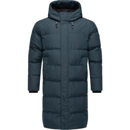 Steppmantel Ragwear "Wintermantel Nordwey", Herren, Gr. M, blau (night blau), Obermaterial: 100% Polyester PES. Obermaterial: Futter: 100% Polyester PES. 100% Polyester PES., M&auml;ntel Steppmantel