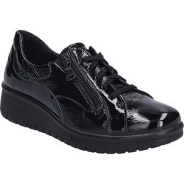 Schn&uuml;rschuh Josef Seibel "Calais 22, schwarz", Damen, Gr. 38, schwarz, Obermaterial: 100% Rindsleder Leather cow., Schuhe Schn&uuml;rschuh