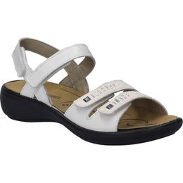 Sandale Josef Seibel "Ibiza 86, weiss", Damen, Gr. 44, wei&szlig;, Obermaterial: 100% Rindsleder Leather cow., Schuhe Sandale