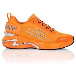 Sneaker Plein Sport "Runner Sneaker", Damen, Gr. 45, Normalschaft, 86, orangefluo, Schuhe Sneaker