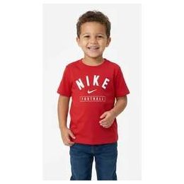 T-Shirt Nike SPORTSWEAR "NKB FOOTBALL BCS FIELD SPORT T", Jungen, Gr. 104 (4), university re, Obermaterial: 60% Baumwolle, 40% Polyester, Shirts T-Shirt, f&uuml;r Kinder