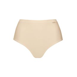 Taillenslip LISCA "Damen Taillenslip Laura", Damen, Gr. 40, beige (vanilla cream), Stoff, Obermaterial: 75% Polyamid PA. 25% Elasthan EL., Unterhosen Taillenslip
