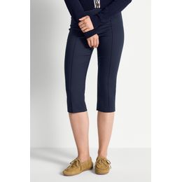 3/4-Hose RICHROYAL, Damen, Gr. 40, N-Gr, midnight blau, Jersey, Obermaterial: 62% Polyester, 33% Viskose, 5% Elasthan, unifarben, regular fit 3/4-L&auml;nge, Hosen 3/4-Hose, Regular fit mit Ziern&auml;hten