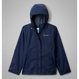 Outdoorjacke Columbia, M&auml;dchen, Gr. S (128/134), blau (collegiate navy), Obermaterial: 100% Nylon. Futter: 100% Polyester, Jacken Outdoorjacke, sportlicher Stil, f&uuml;r Jugendliche, f&uuml;r Kinder