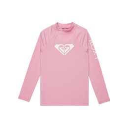 Rash Guard Roxy "Whole Hearted", M&auml;dchen, Gr. 6(115-120cm), pink, 86% Polyester, 14% Elasthan, Shirts Rash Guard