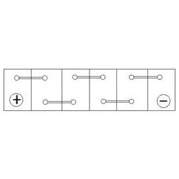 Bosch Starterbatterie S4 12 V, 45 Ah, 330 A 0 092 S40 220 12V 45Ah 330A f&uuml;r TOYOTA NISSAN DAIHATSU HONDA 2880012080 2880033060 2880033060000