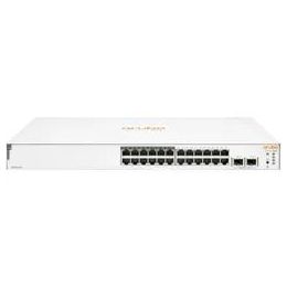 HPE ARUBA Netzwerk-Switch "Aruba Instant On 1830 24G 12p Class4 PoE 2SFP 195W", ohne farbbezeichnung, B:39cm H:12,6cm T:51,9cm, Netzwerk-Switches